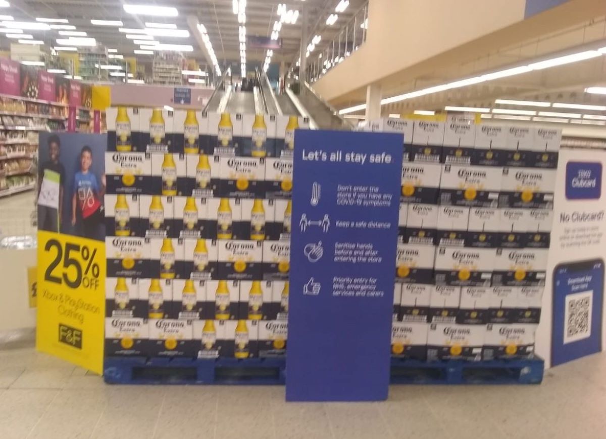 Tesco's block in stores: the anger of the customers | NewsHub.co.uk