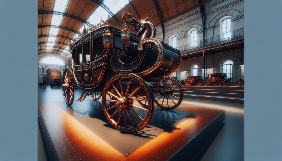 Restoration of a historic horse-drawn omnibus at Grampian Transport Museum