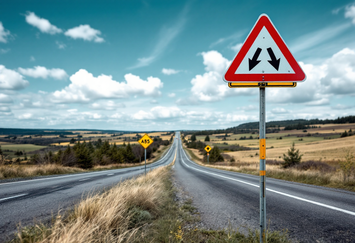 A85 traffic restrictions after crash near Oban