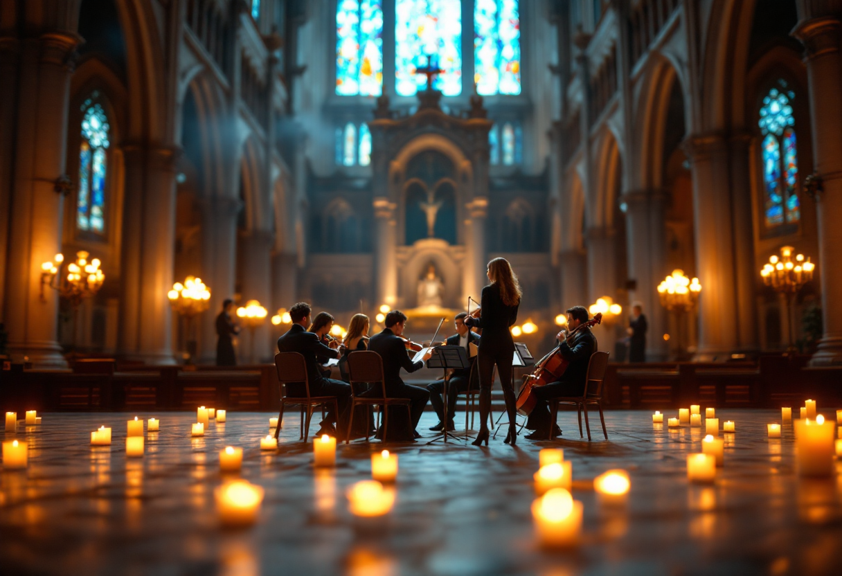 Candlelight concert at St Machar’s Cathedral with Grampian String Quartet