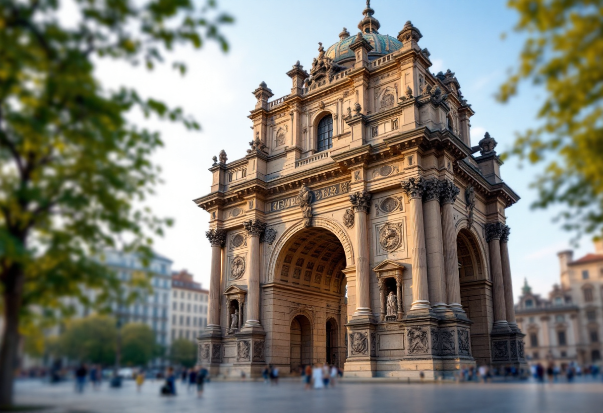 Duke of Gordon monument revitalization in Elgin