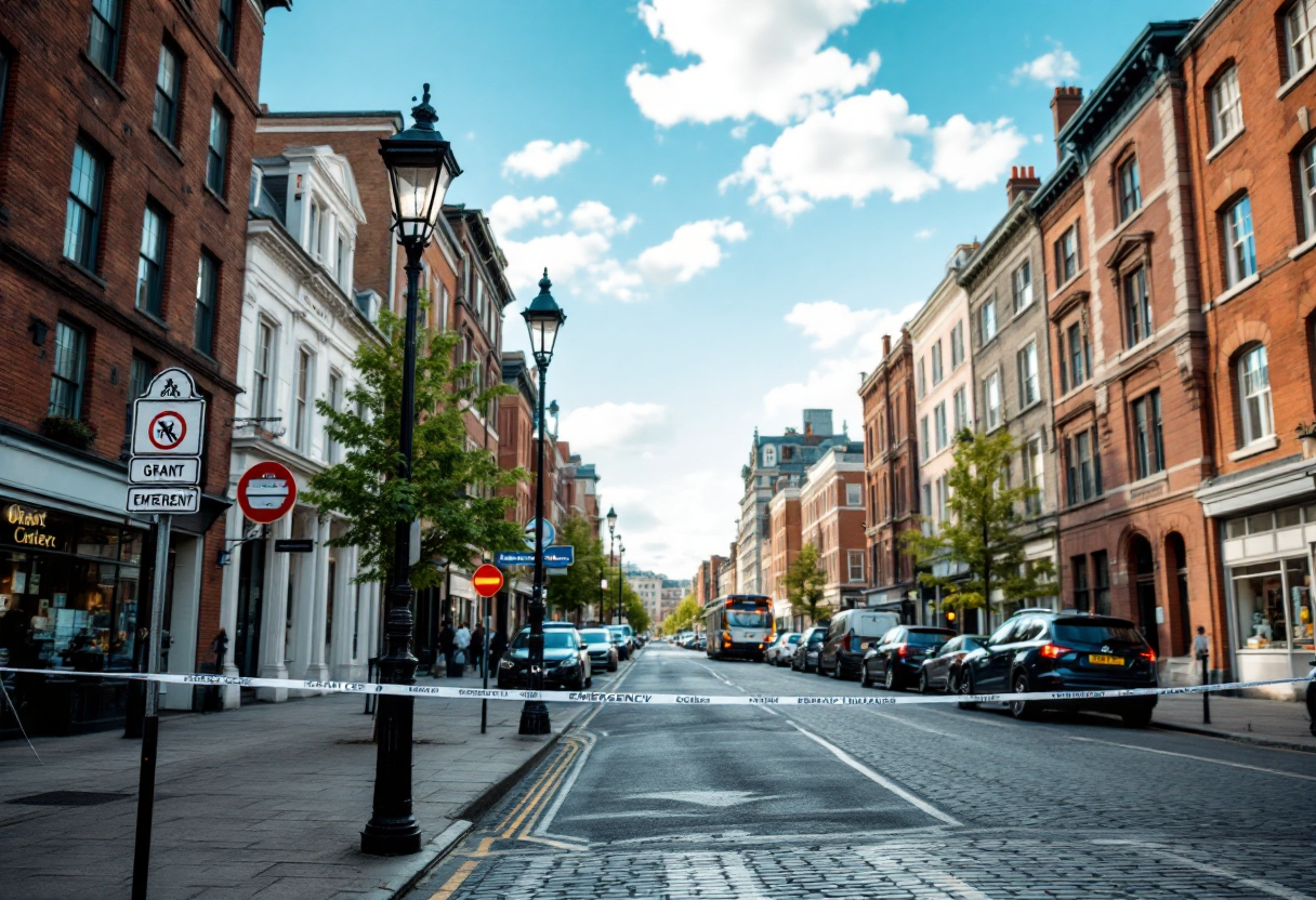 Inverness police cordon off Grant Street due to medical emergency