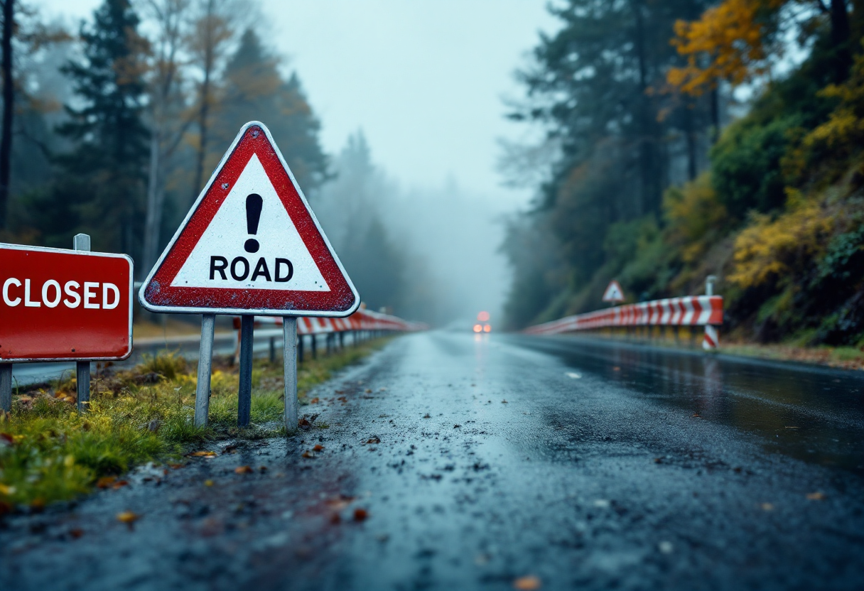 A86 traffic disruption due to accident near Spean Bridge