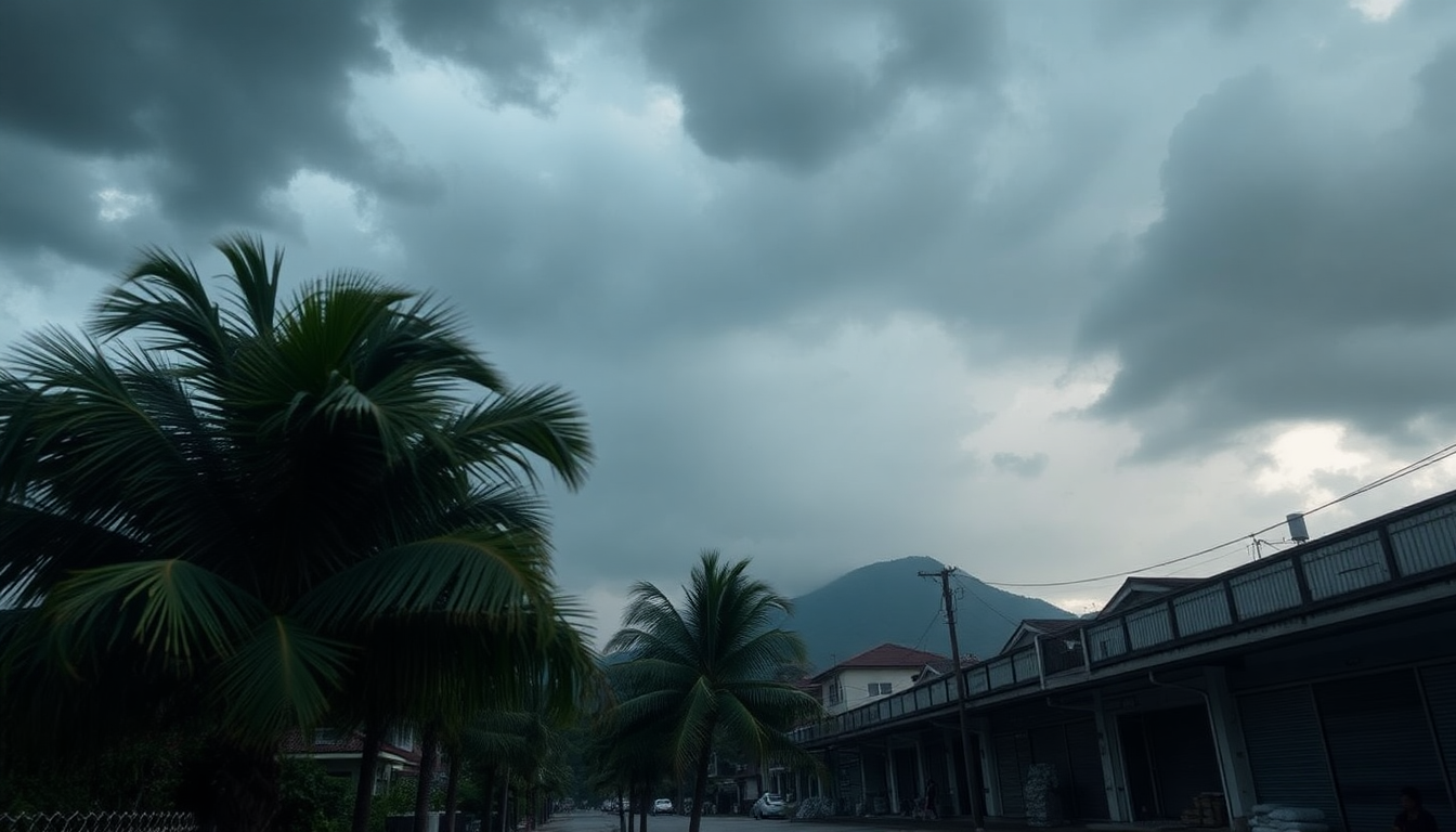 Impending Typhoon Podul forces evacuations and cancellations in Taiwan ...