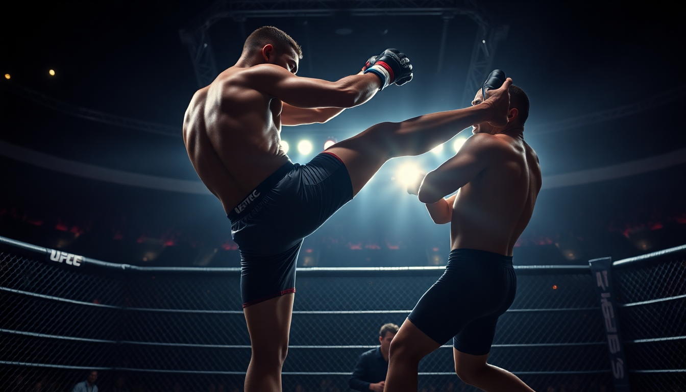 Lerone Murphy's incredible spinning elbow highlights UFC 319 | NewsHub ...