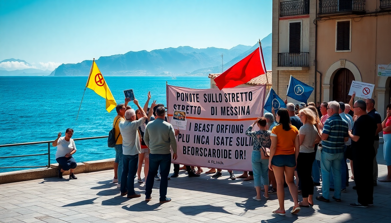 Residents voice opposition to the ambitious Strait of Messina Bridge ...