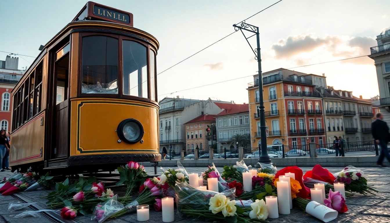 Tragic details emerge from Lisbon funicular accident | NewsHub.co.uk