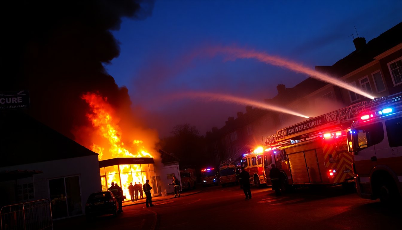 Massive Fire Breaks Out in Forest Hill, Southeast London: Latest ...