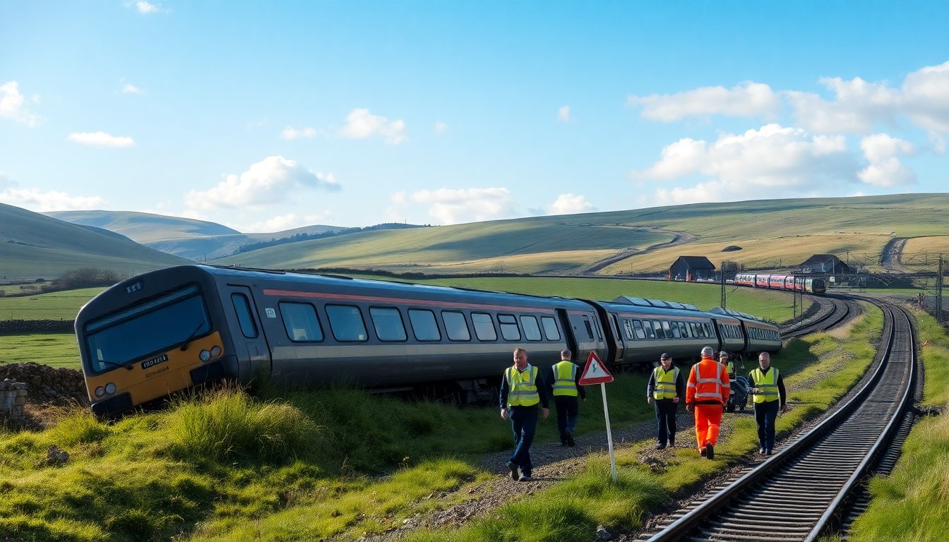 Emergency Declared Following Train Derailment in Cumbria: Latest ...