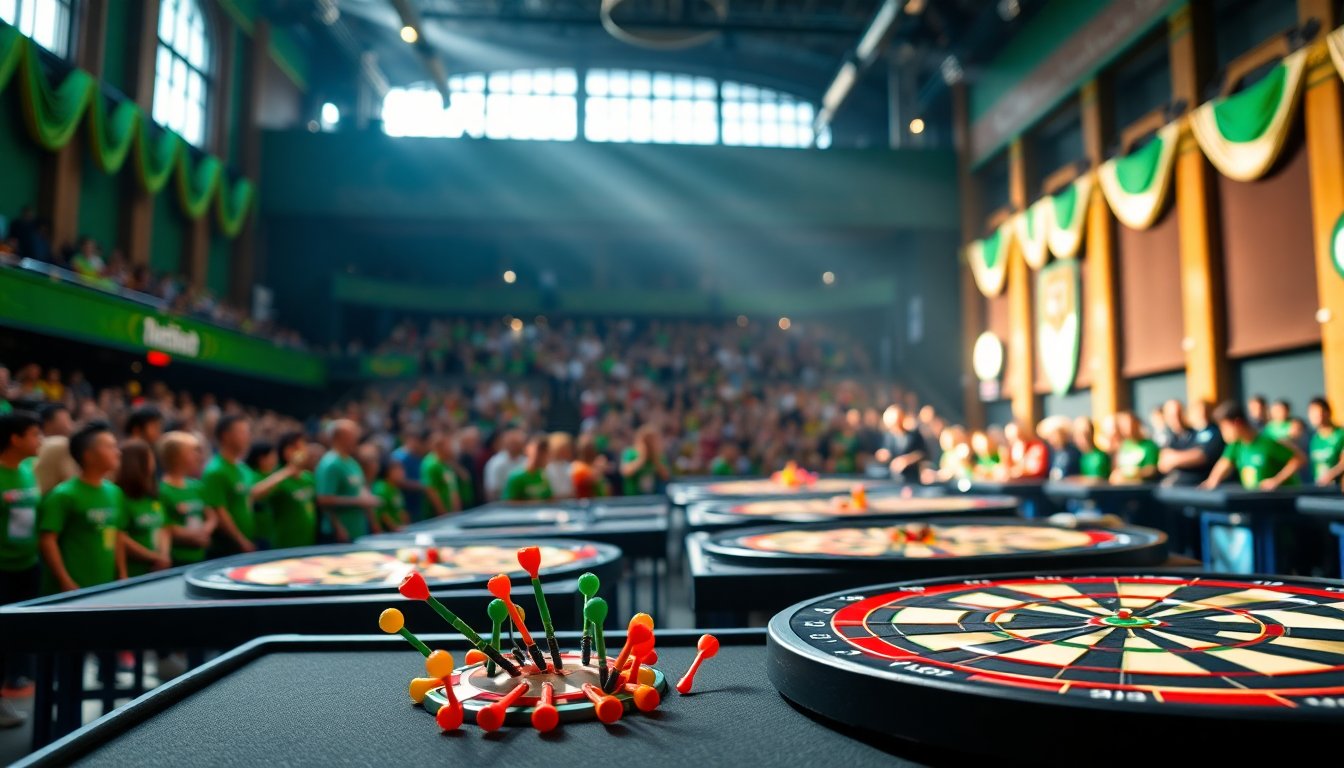 Overview of Irish participants in the 2025/26 world darts championship ...
