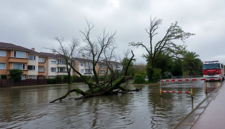 Severe Flooding and Travel Disruptions Caused by Storm Claudia | NewsHub.co.uk