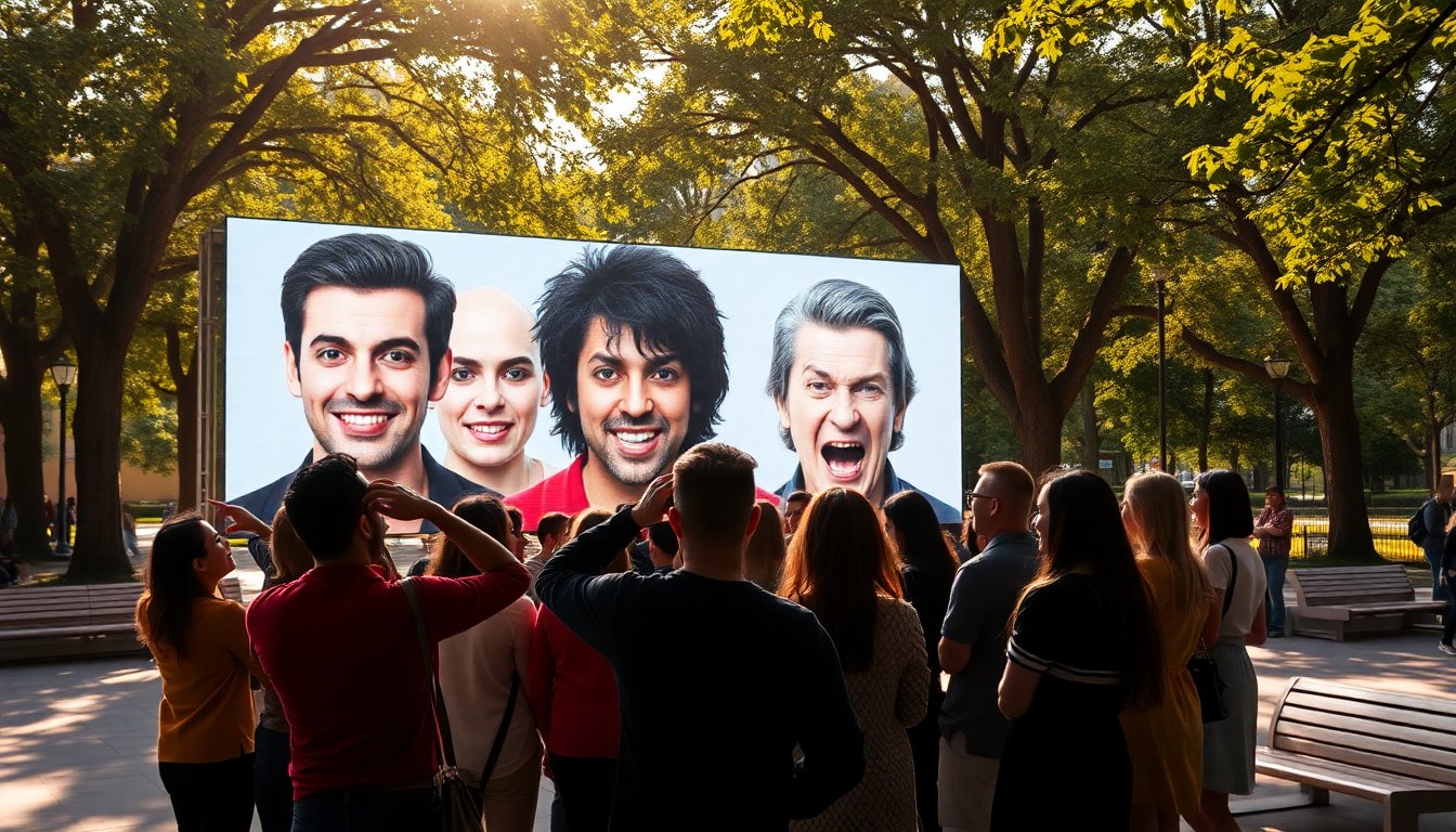 Stunning Optical Illusion Transforms Celebrity Faces into Monstrous ...