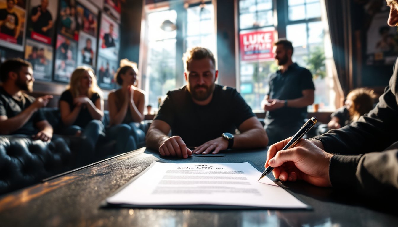 Luke Littler Secures Groundbreaking Sponsorship Deal in Darts History ...