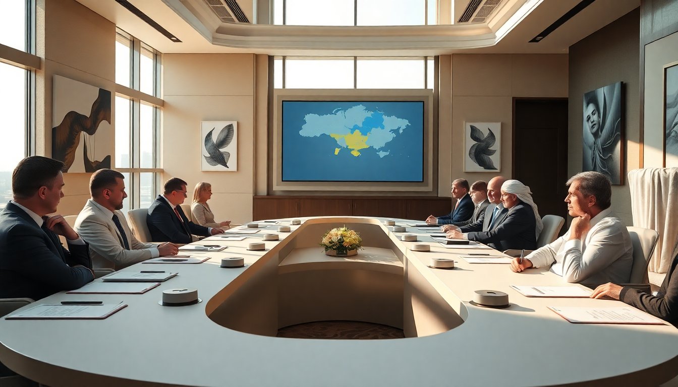 Ukraine and Russia Hold US-Mediated Peace Talks in Abu Dhabi | NewsHub ...