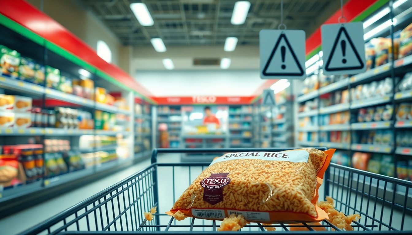 Urgent Recall: Tesco Alerts Customers About Undeclared Allergen in Rice ...