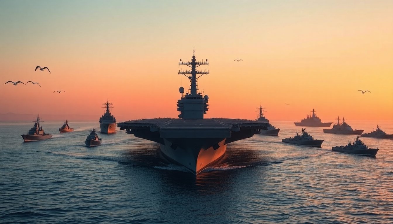 US Boosts Naval Presence in Gulf Amid Rising Tensions with Iran ...